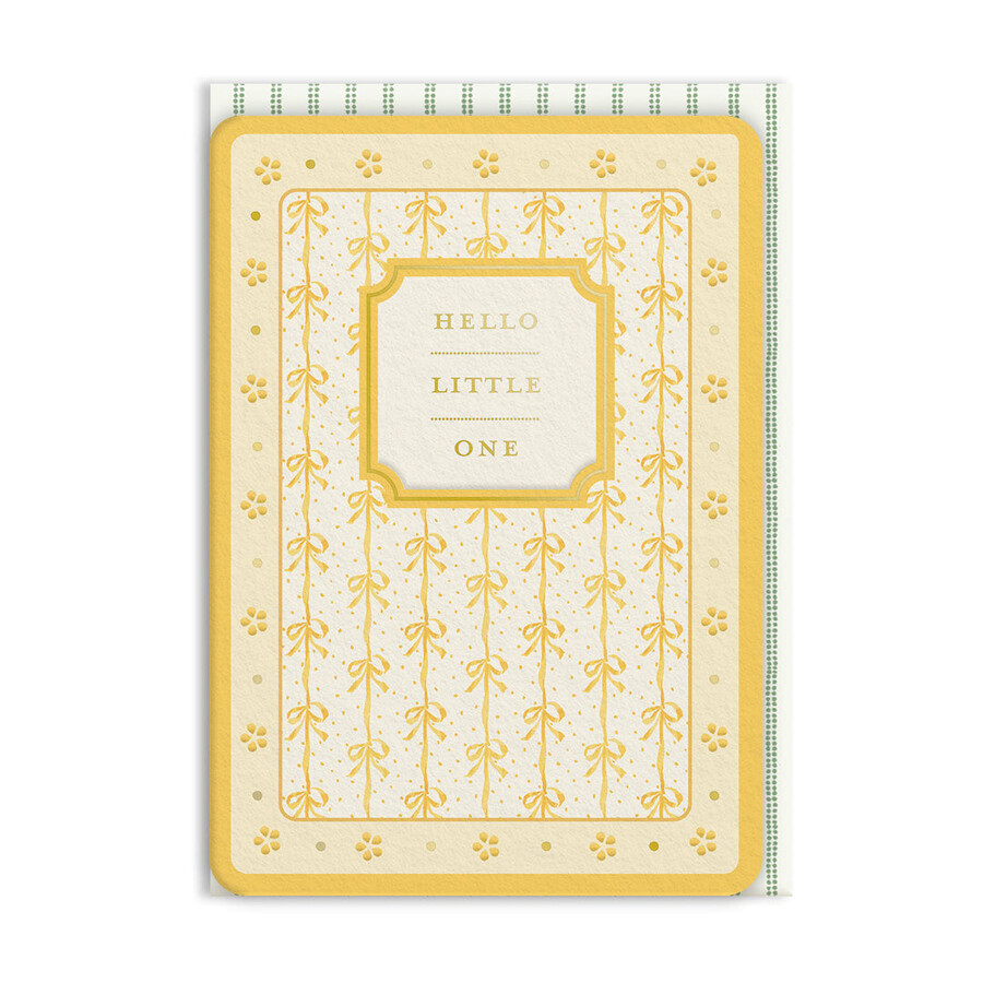 Laura Ashley Hello Little One Greetings Card | Ohh Deer | Lisa Angel