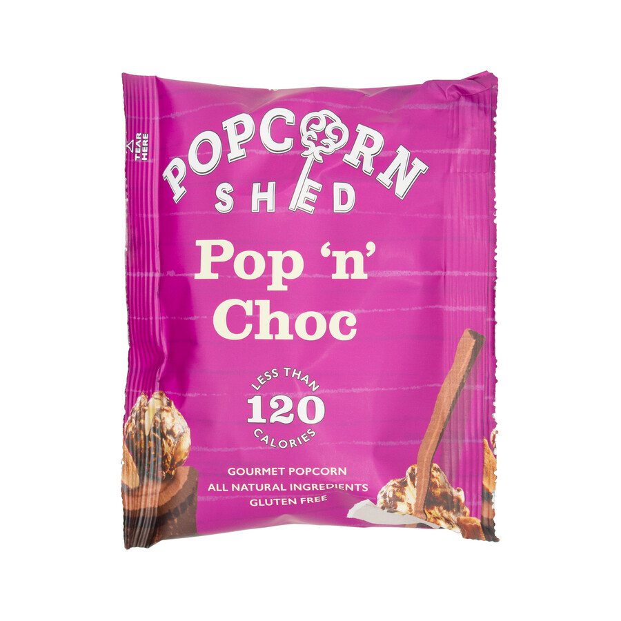 Pop N Choc Popcorn Snack Pack | Popcorn Shed | Lisa Angel