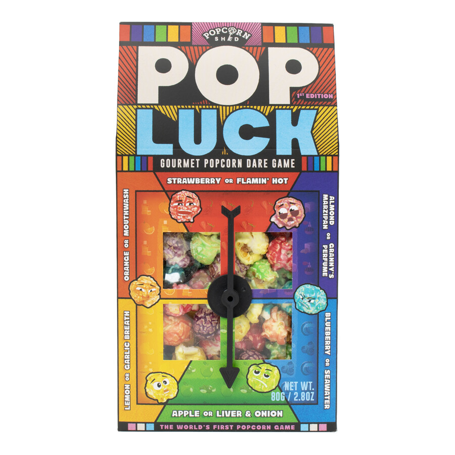 Pop Luck Game Popcorn | Popcorn Shed | Lisa Angel