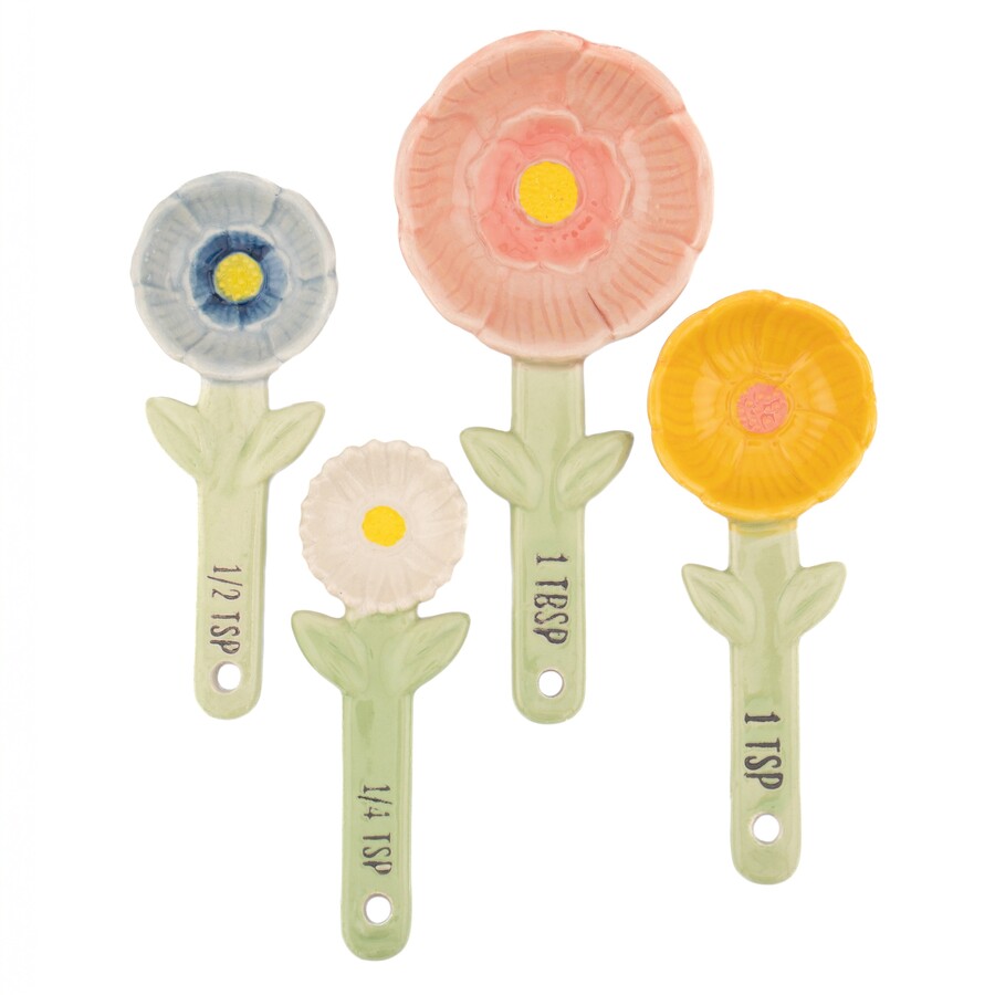 Flower Measuring Spoons | Sass & Belle | Lisa Angel