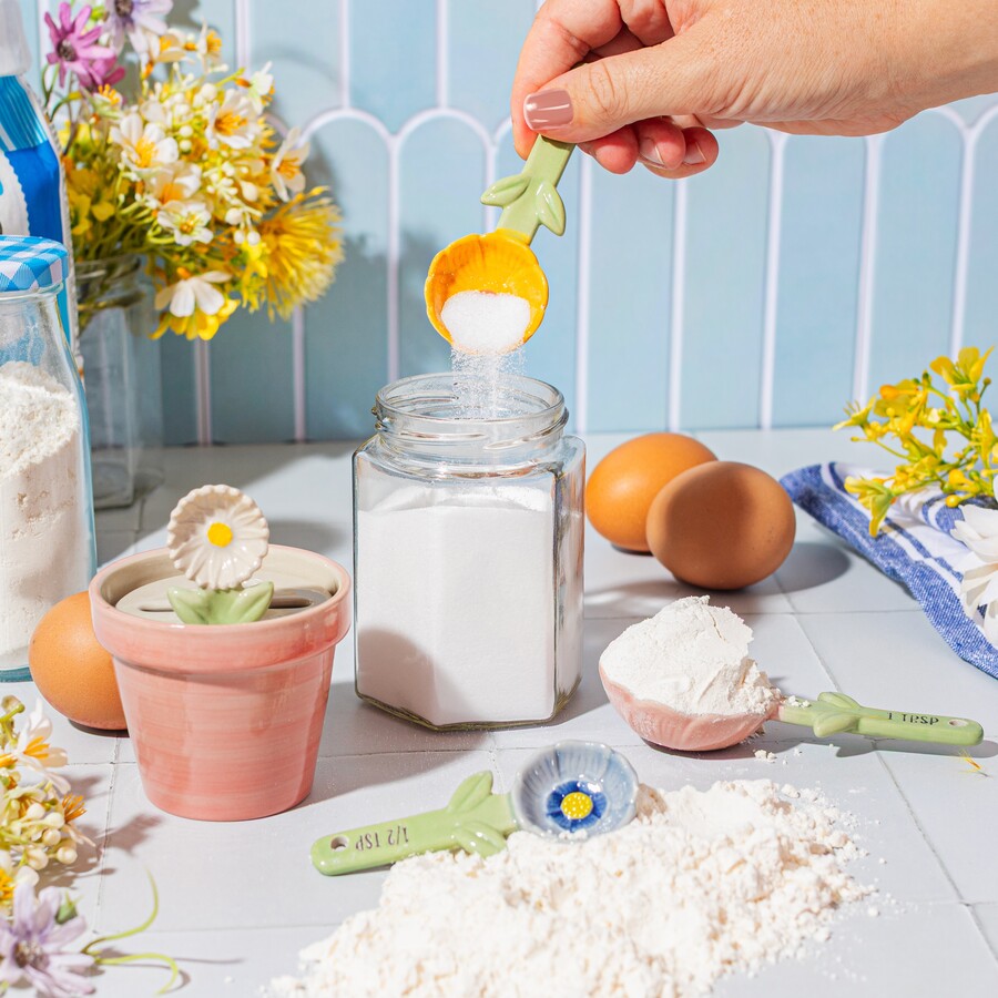 Flower Measuring Spoons | Sass & Belle | Lisa Angel