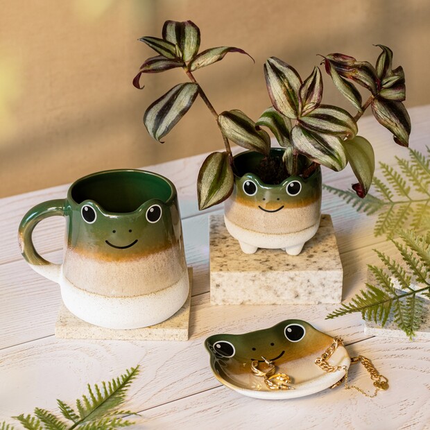 Mojave Frog Planter | Sass & Belle | Lisa Angel